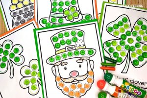 St. Patrick's Day Fine Motor Activities Kids Will Love