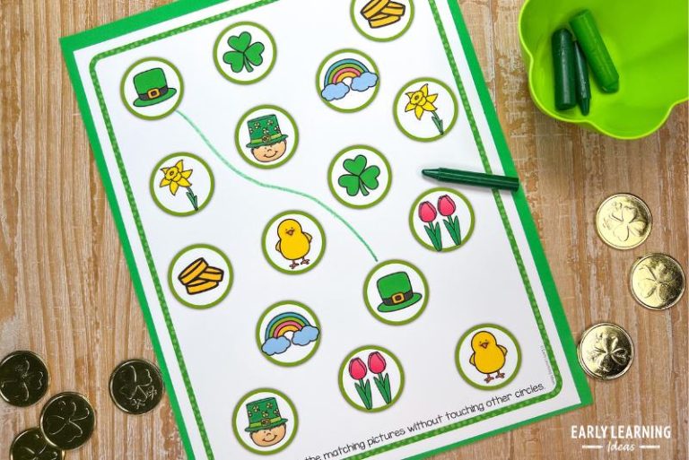 St. Patrick's Day Fine Motor Activities Kids Will Love