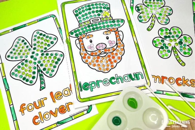 St. Patrick's Day Fine Motor Activities Kids Will Love