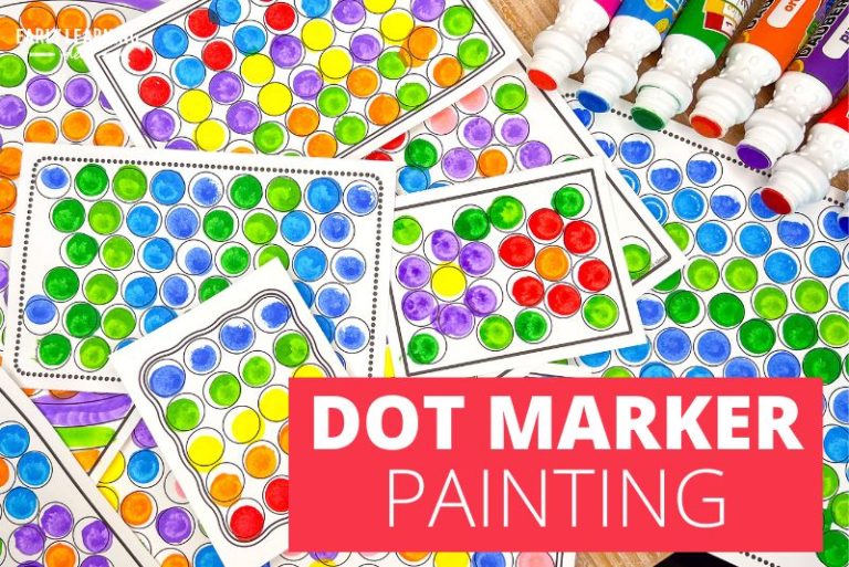 Dot Marker Painting: Easy Art Ideas That Build Skills