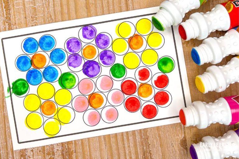 Dot Marker Painting: Easy Art Ideas That Build Skills