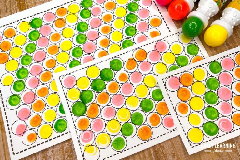 Dot Marker Painting: Easy Art Ideas That Build Skills