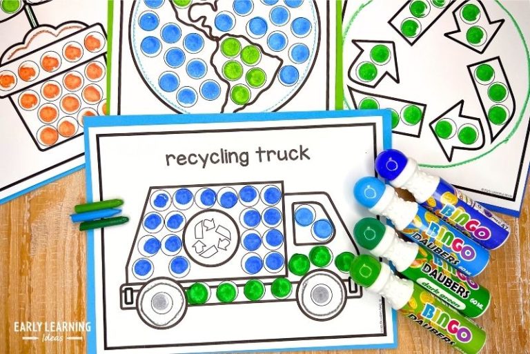 10 Easy Earth Day Crafts for Preschoolers to Improve Fine Motor Skills