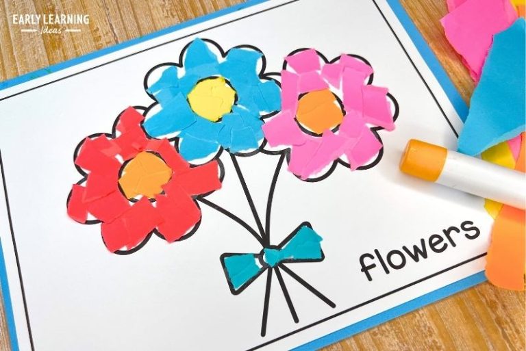 20+ Flower Fine Motor Activities for Preschoolers