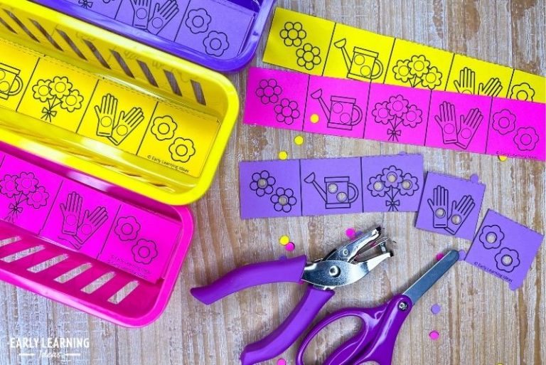 20+ Flower Fine Motor Activities for Preschoolers