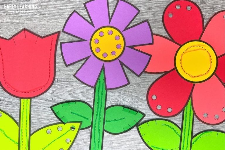 20+ Flower Fine Motor Activities for Preschoolers