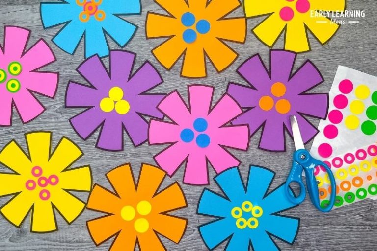 20+ Flower Fine Motor Activities for Preschoolers